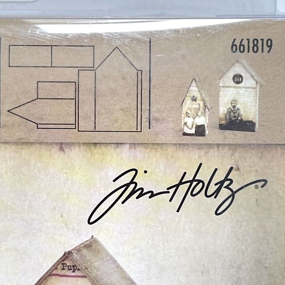 Sizzix Tim Holtz | Office | Sizzix Village Tiny Houses Bigz L Die 66819 ...